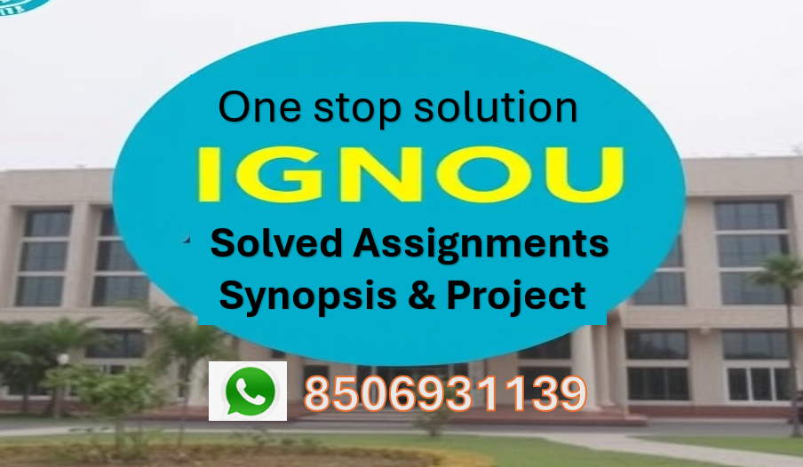 Top IGNOU Projects & Assignments